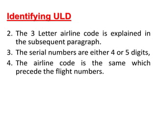 2 basic cargo course ULDs | PPTX
