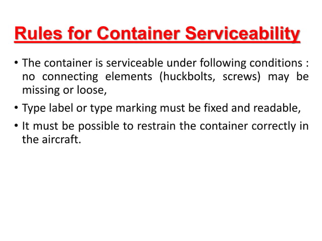 2 basic cargo course ULDs | PPTX | Air Travel | Travel Type