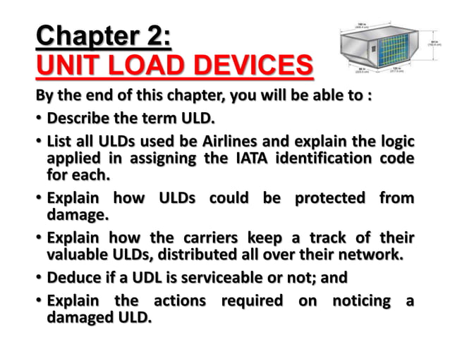 2 basic cargo course ULDs | PPTX | Air Travel | Travel Type