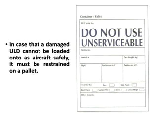 2 basic cargo course ULDs | PPTX