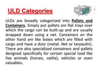 2 basic cargo course ULDs | PPT
