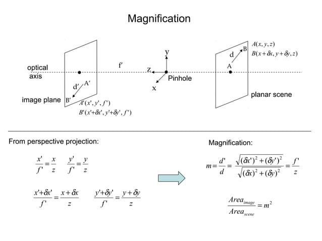 2 basic imaging and radiometry | PPT