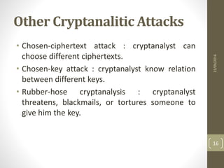 2 basic of cryptography | PPTX