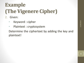 2 basic of cryptography | PPTX