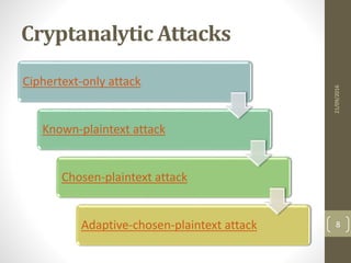 2 basic of cryptography | PPTX