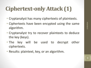 2 basic of cryptography | PPTX