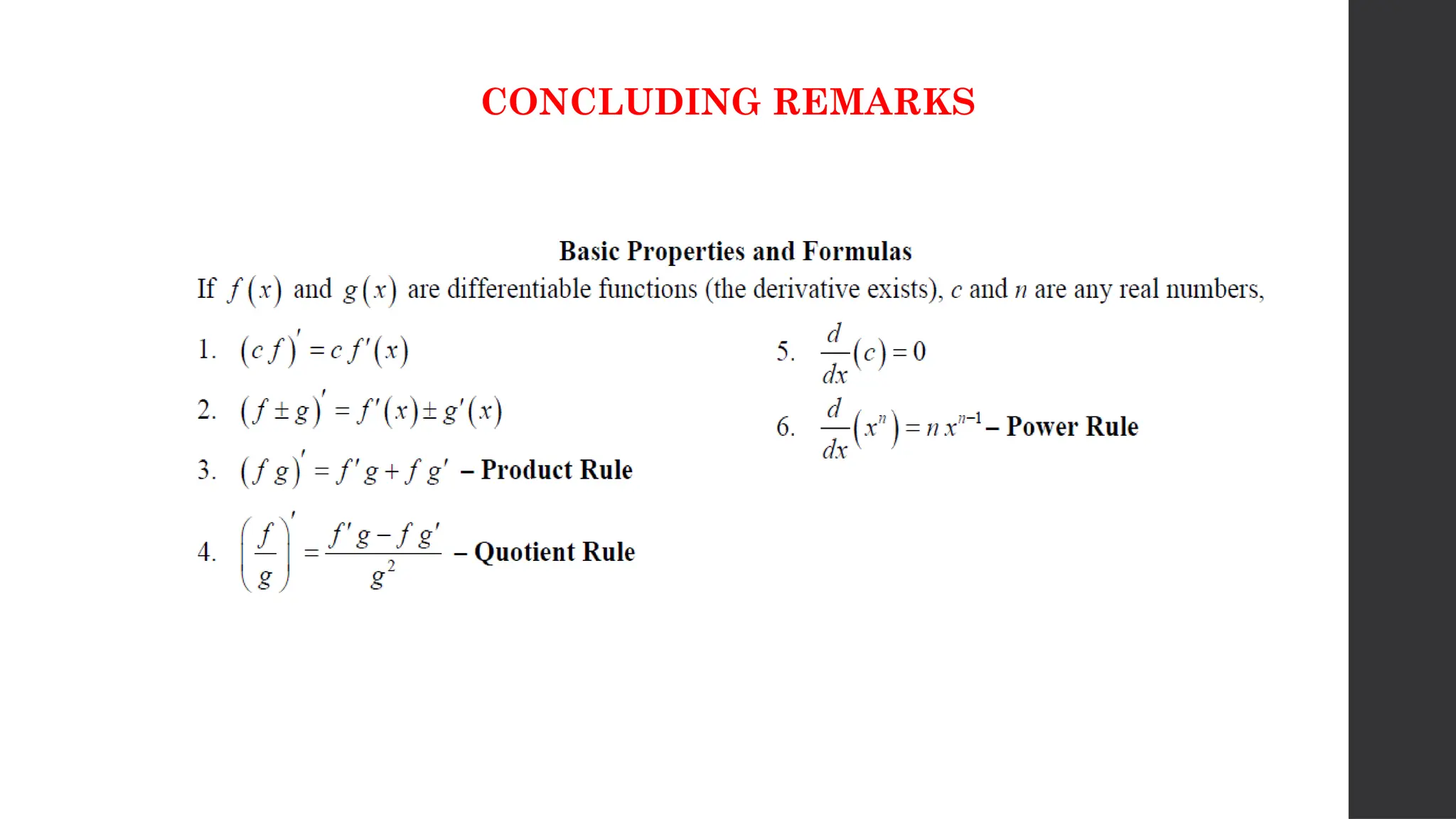 2-Basic Rules of Differentiation Quotient Rule.pptx