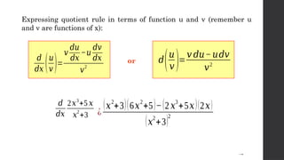 2-Basic Rules of Differentiation Quotient Rule.pptx