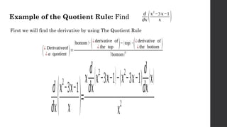 2-Basic Rules of Differentiation Quotient Rule.pptx