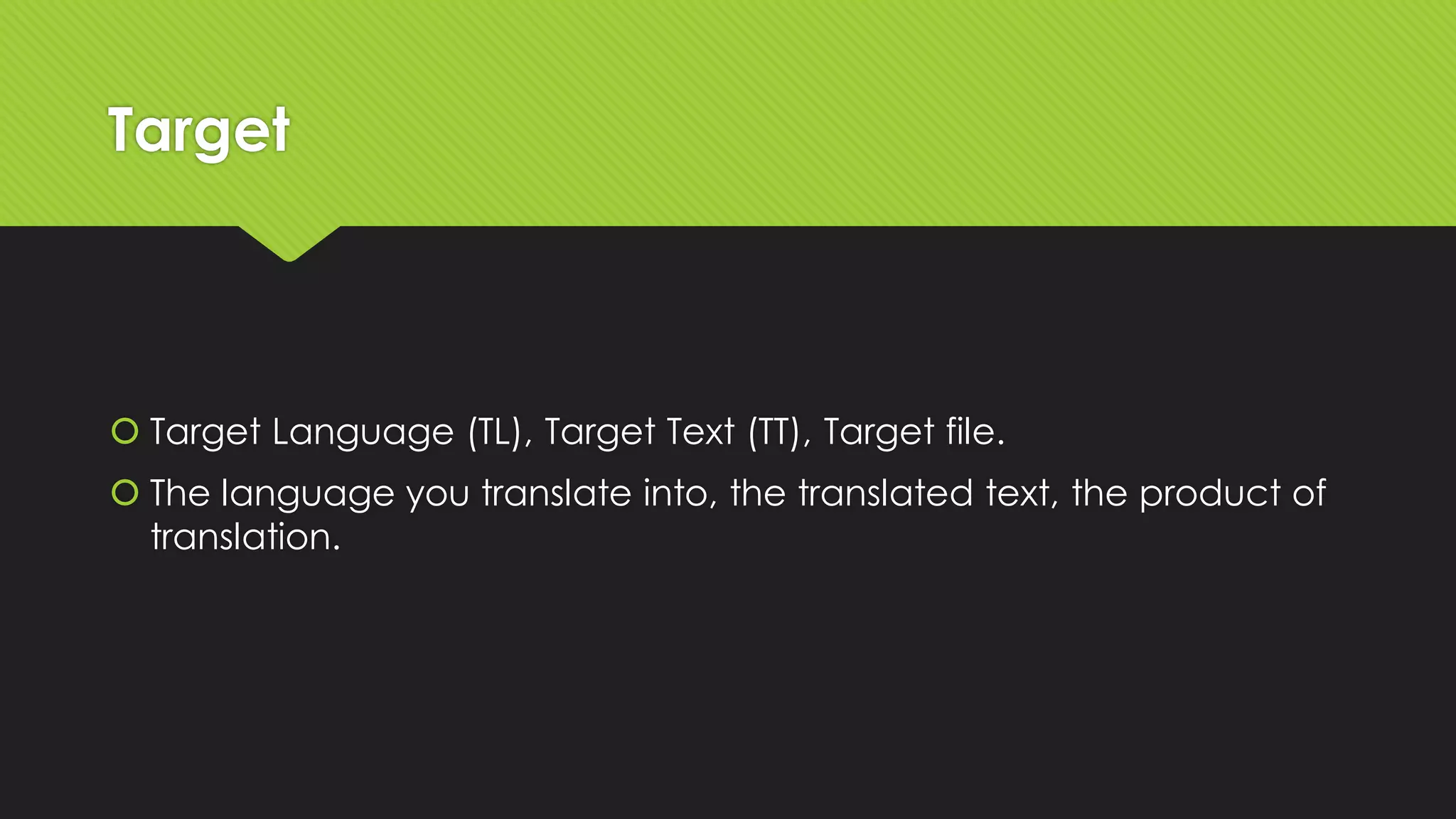 Translation: Basic Terminology | PDF