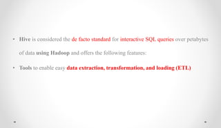 2 bda module-2 apache hive | PPTX