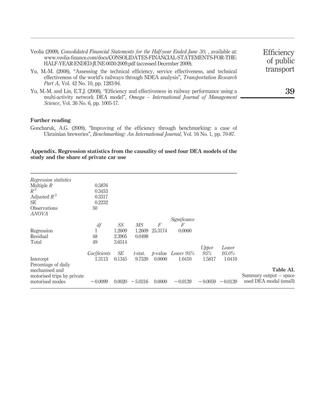 2.benchmarking efficiency | PDF