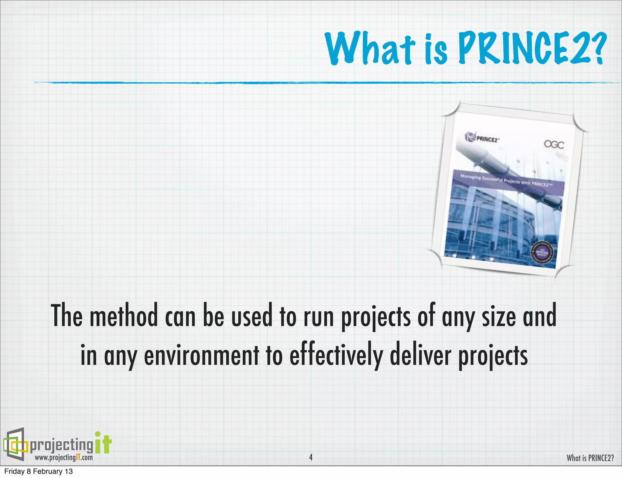 Benefits of PRINCE2 | PPT