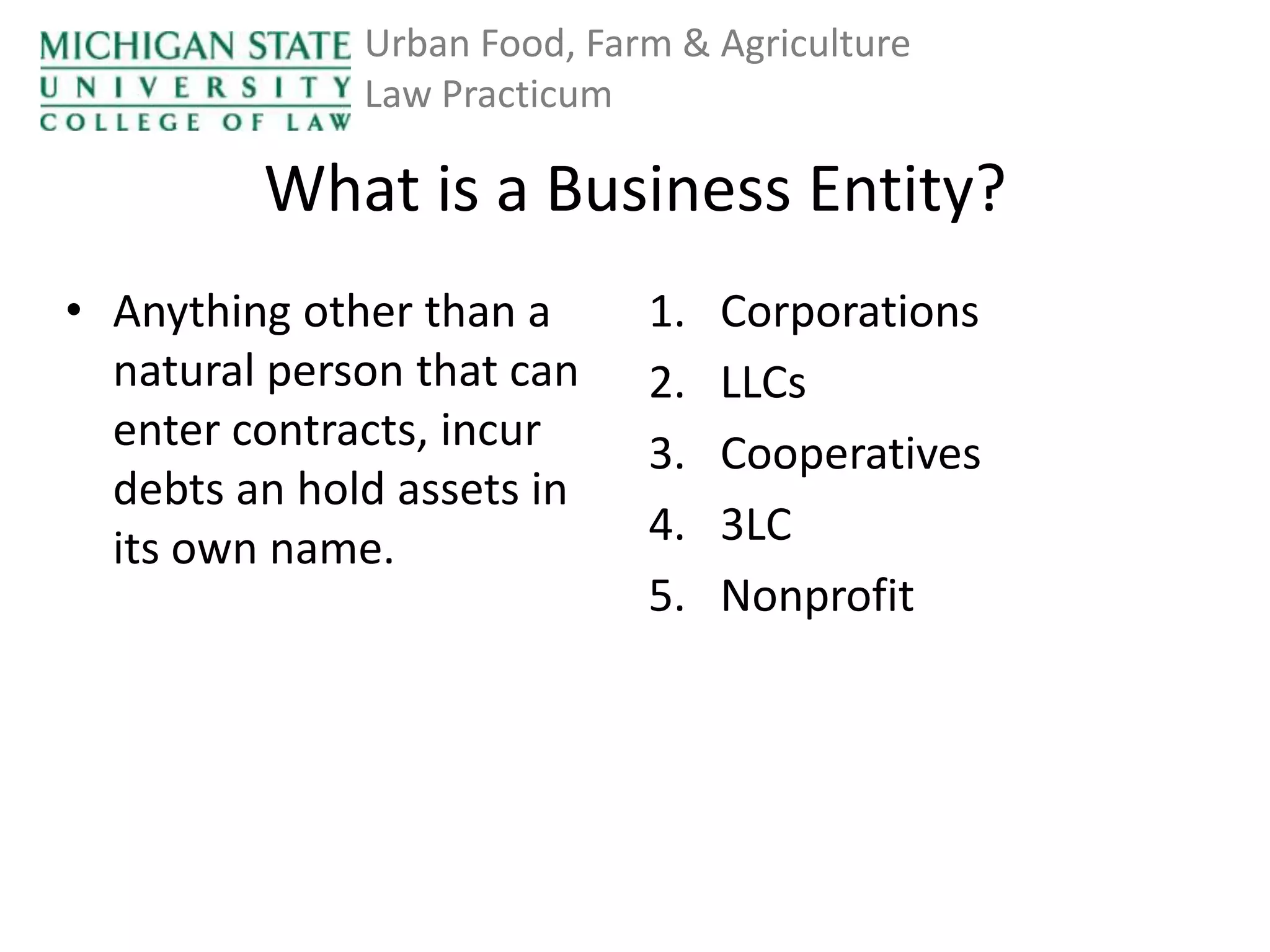 2 BFUG Conference - Business Entity Selection | PPTX