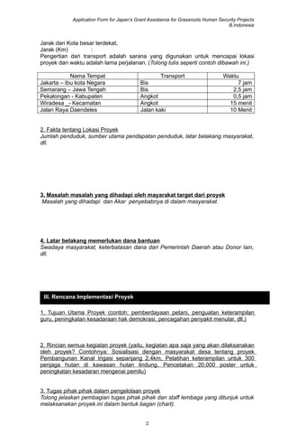2. b indonesia application form | DOC