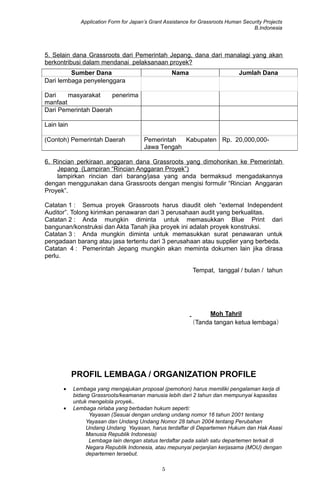 2. b indonesia application form | DOC