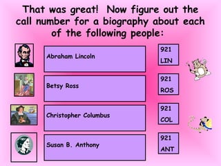 Biography PowerPoint for 2nd Grade | PPT