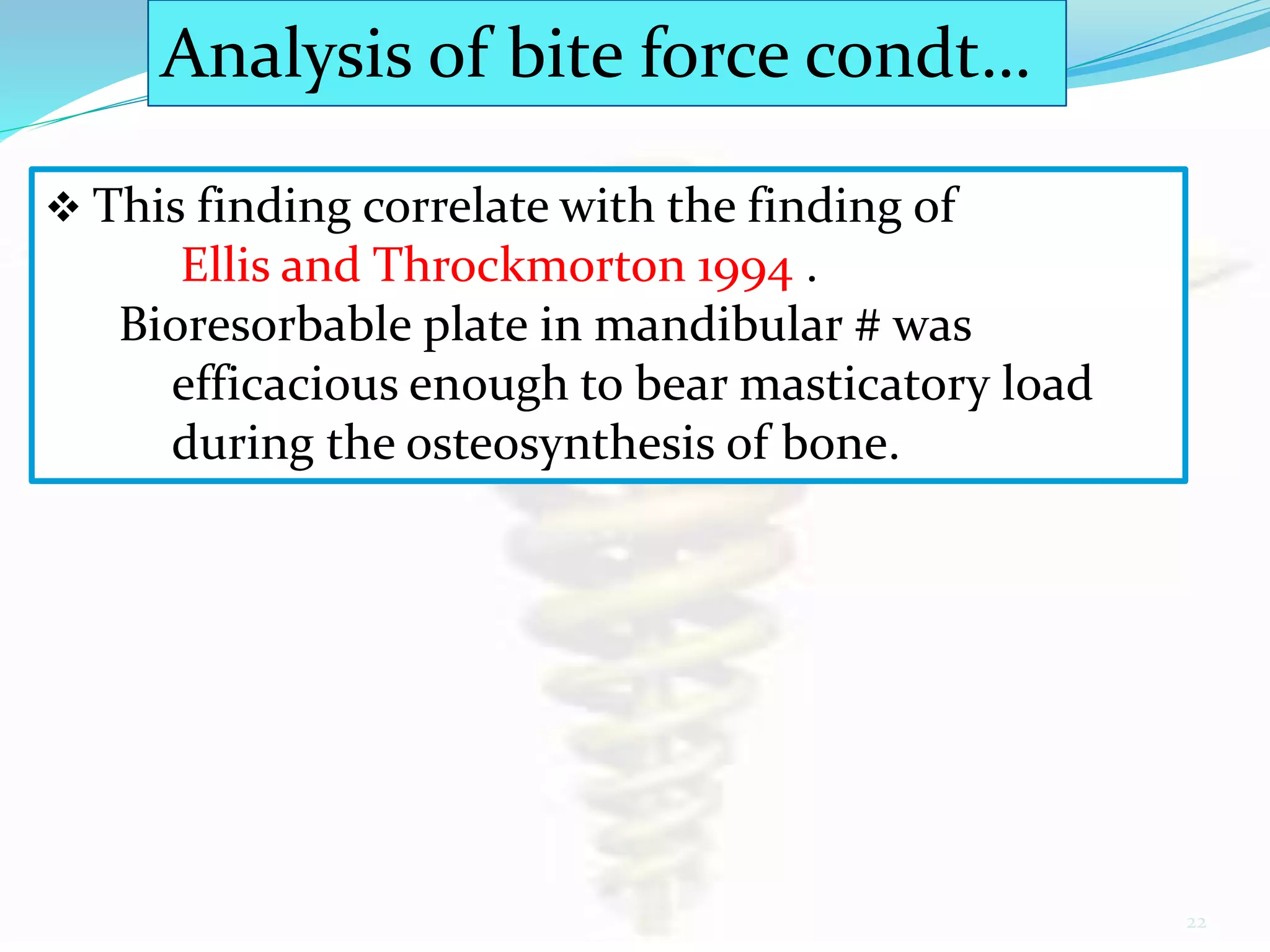 2 bio resorbable plates as effective implant in pediatric mandibular ...