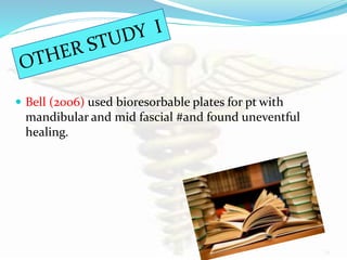 2 bio resorbable plates as effective implant in pediatric mandibular ...