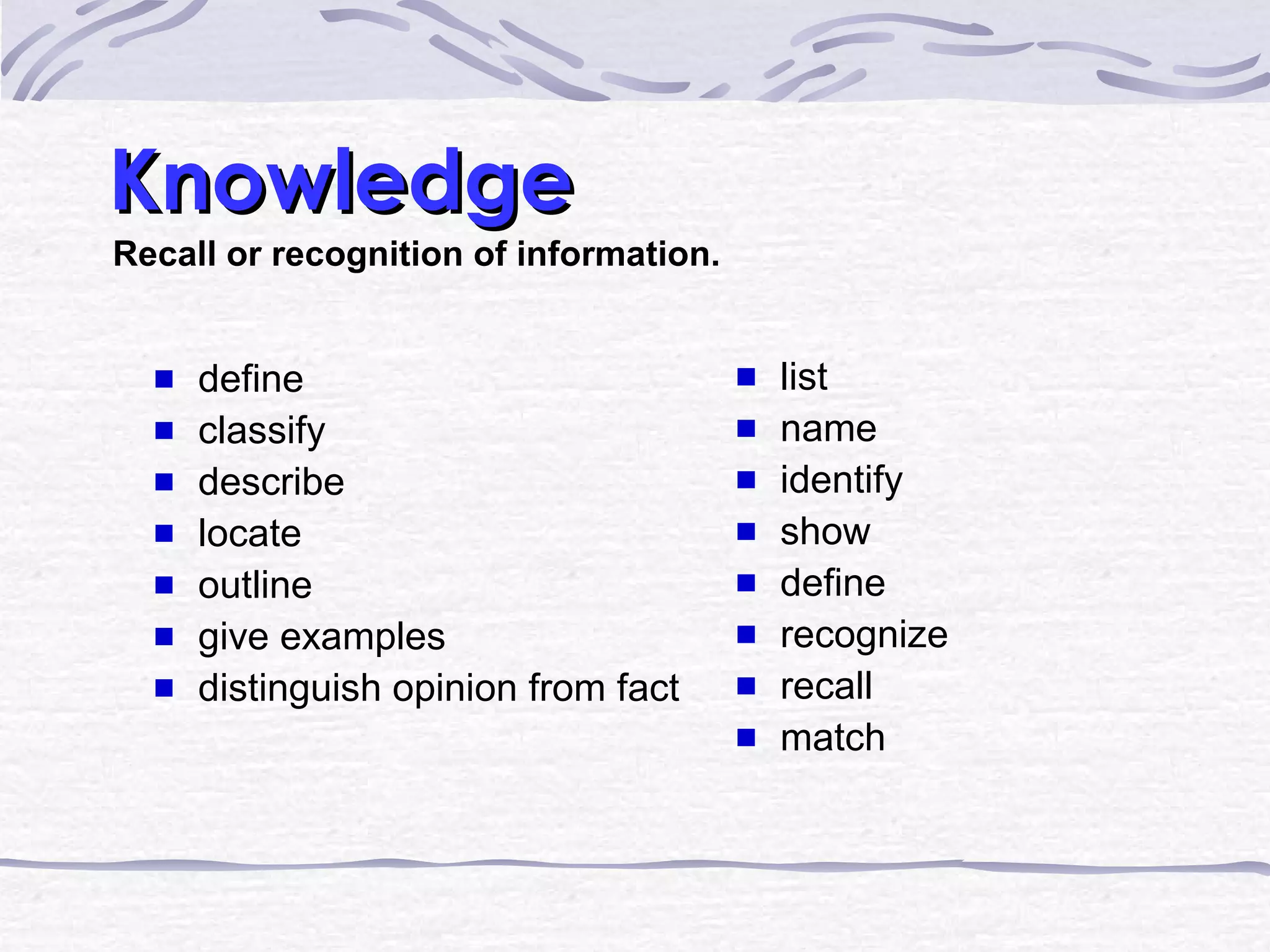 Bloom's Taxonomy | PPT