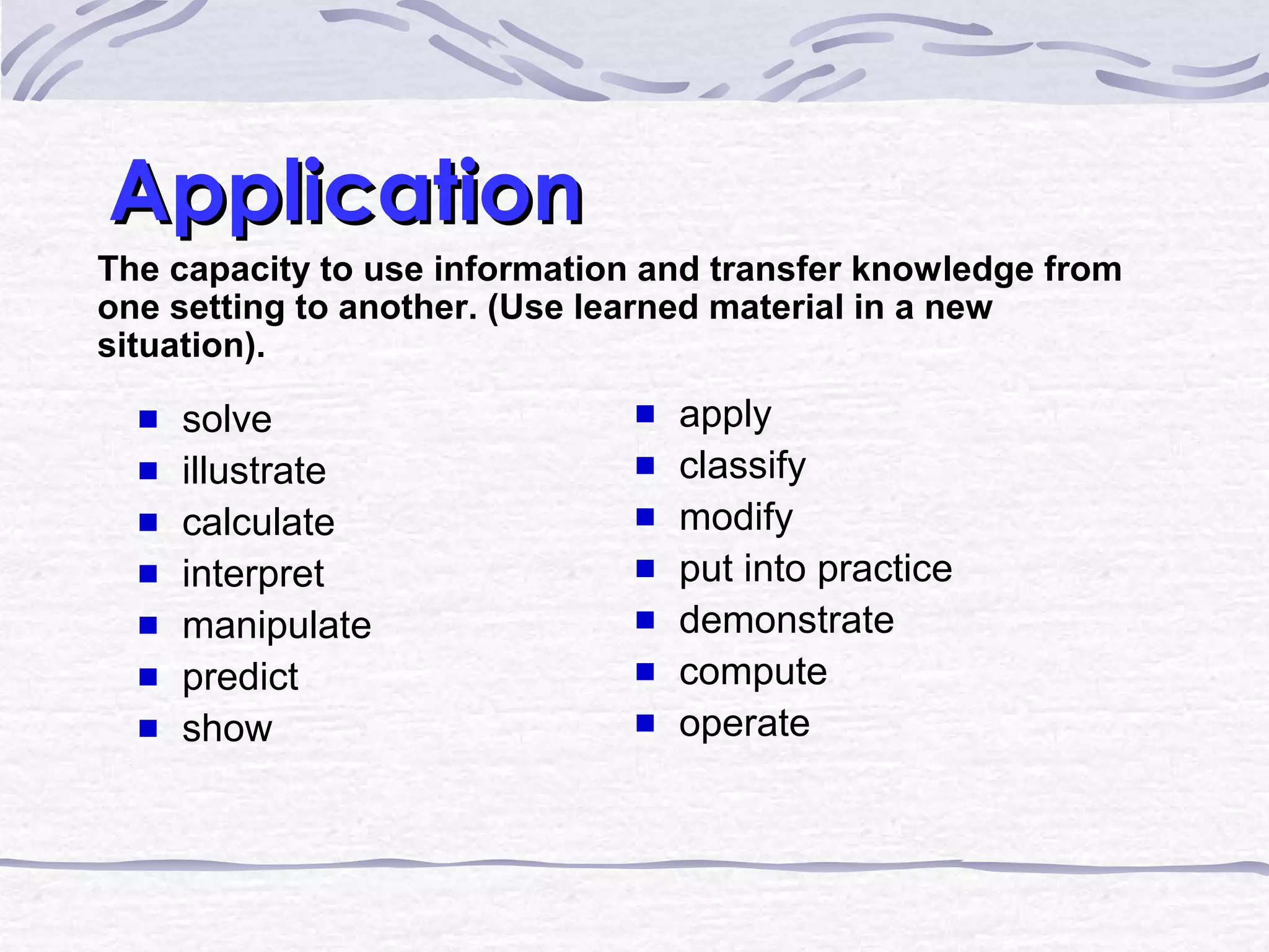 Bloom's Taxonomy | PPT