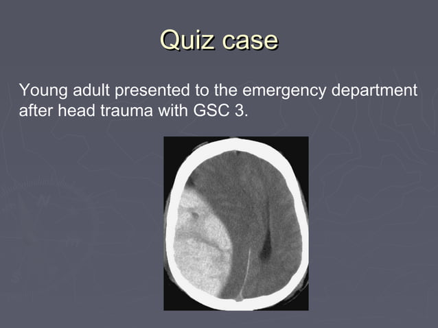 2- Brain emergency | PPT | Death, Injury, or Military Conflict ...
