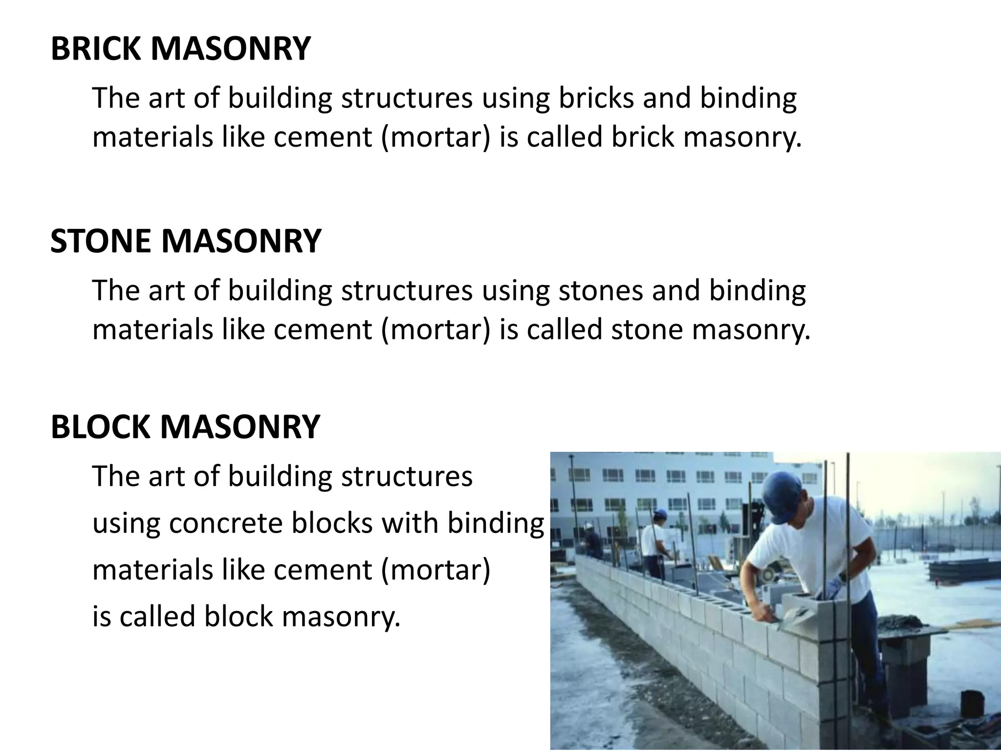 2 brick,brick masonary and manufacturing of bricks - copy | PPTX