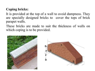 2 brick,brick masonary and manufacturing of bricks - copy | PPTX