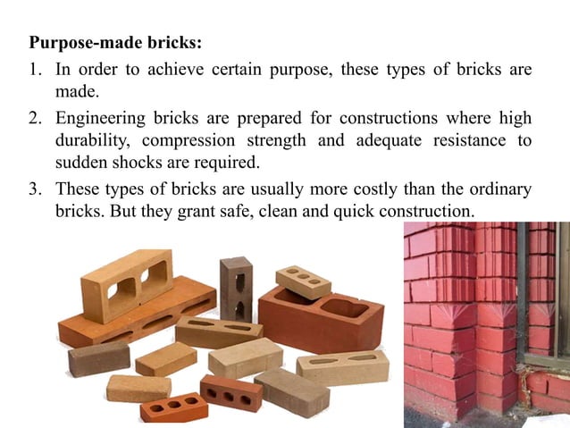 2 brick,brick masonary and manufacturing of bricks - copy | PPTX ...