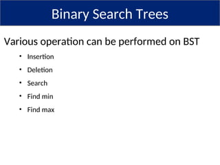 M.E - Computer Science and Engineering-Data structure-bst-and-threaded | PPT