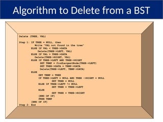 M.E - Computer Science and Engineering-Data structure-bst-and-threaded | PPT