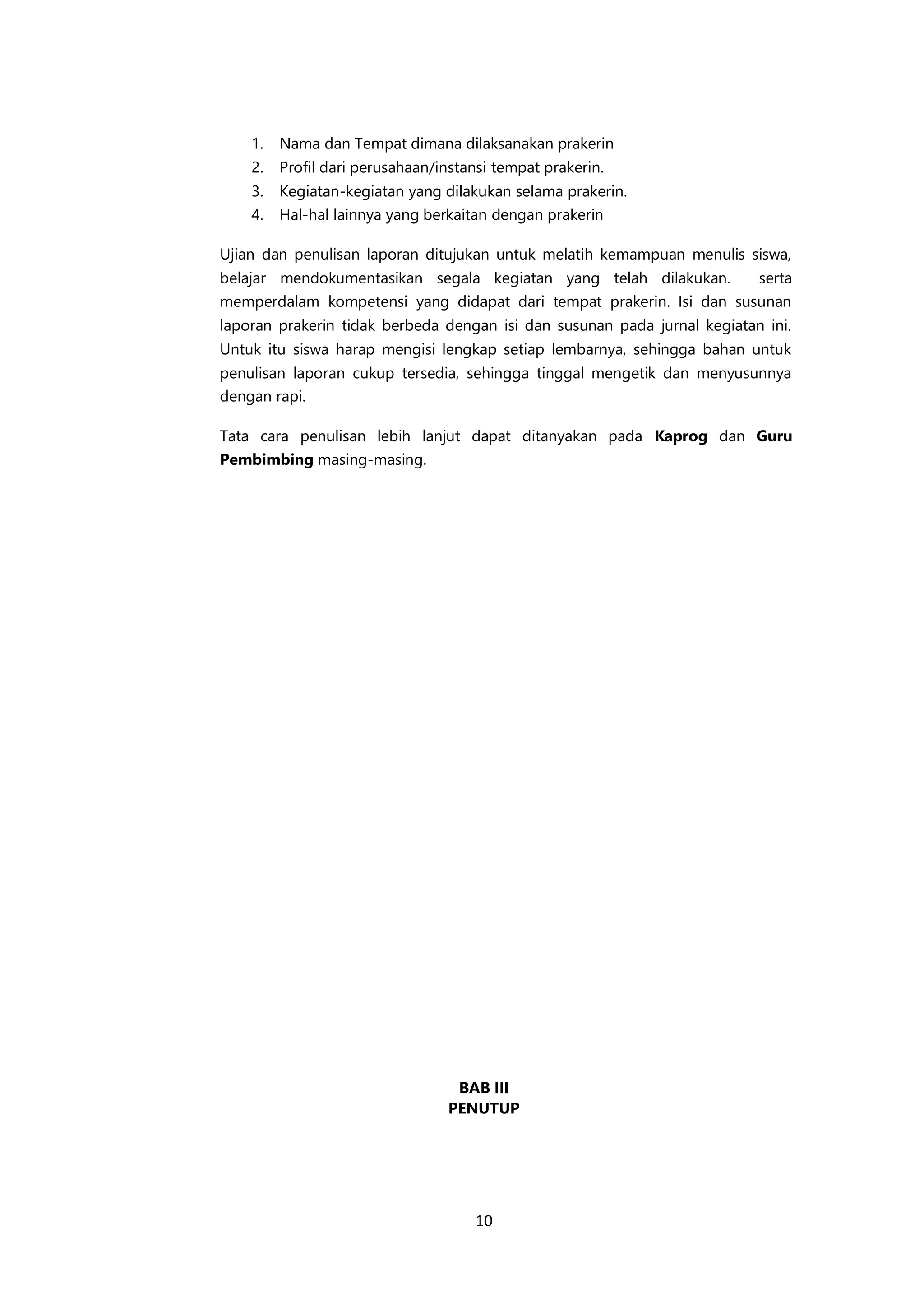 2 buku-panduan-prakerin-rpl-smkn-6-2019 | PDF