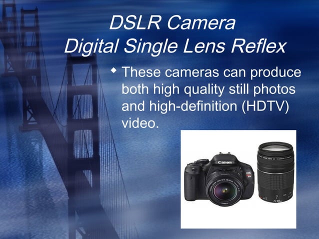 2 camera types.. | PPT