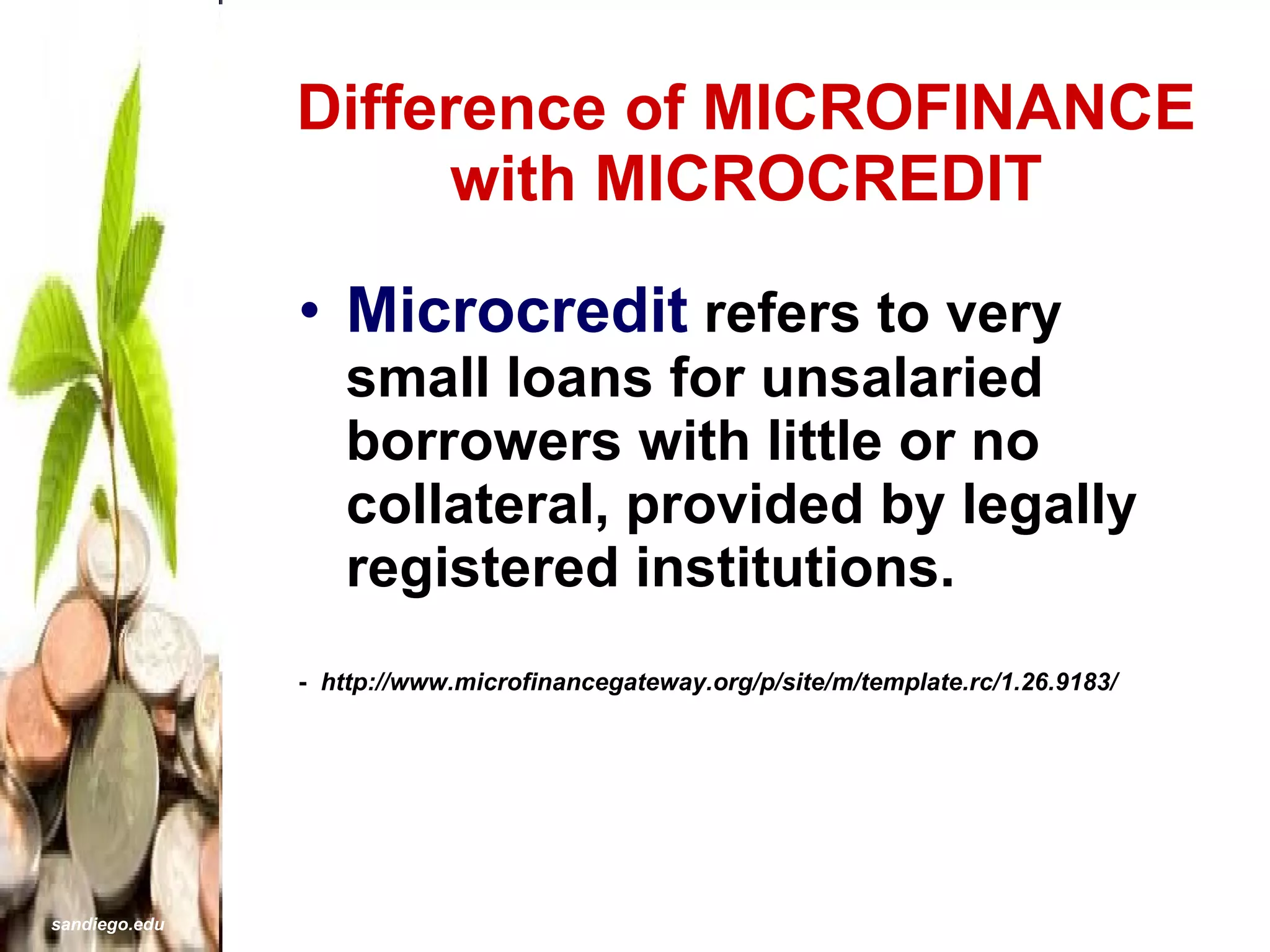 Supply Chain and Microfinance by Dr. Rolando Dy | PPT