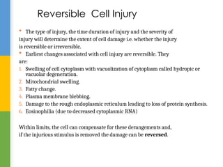 2- CELL INJURY L1 Medical.ppt. ... | PPT