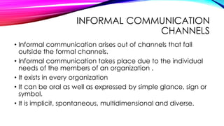 2 Channels of Communication | PPTX | Technology & Computing