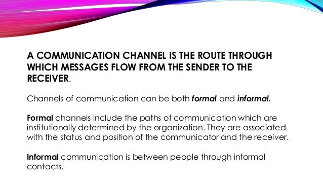 What Is Communication Channel Definition And Meaning