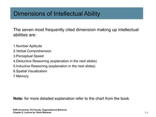 2 chapter-2 foundation of individual behaviour ob | PPT