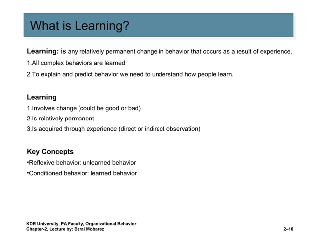 2 chapter-2 foundation of individual behaviour ob | PPT