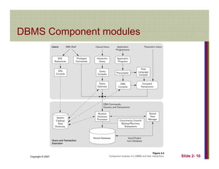 Database System Concepts and Architecture | PDF