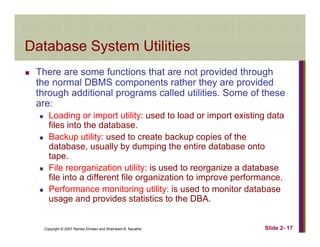 Database System Concepts and Architecture | PDF