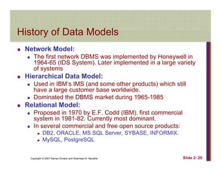 Database System Concepts and Architecture | PDF