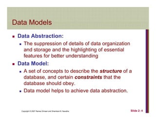 Database System Concepts and Architecture | PDF