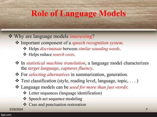 2-Chapter Two-N-gram Language Models.ppt