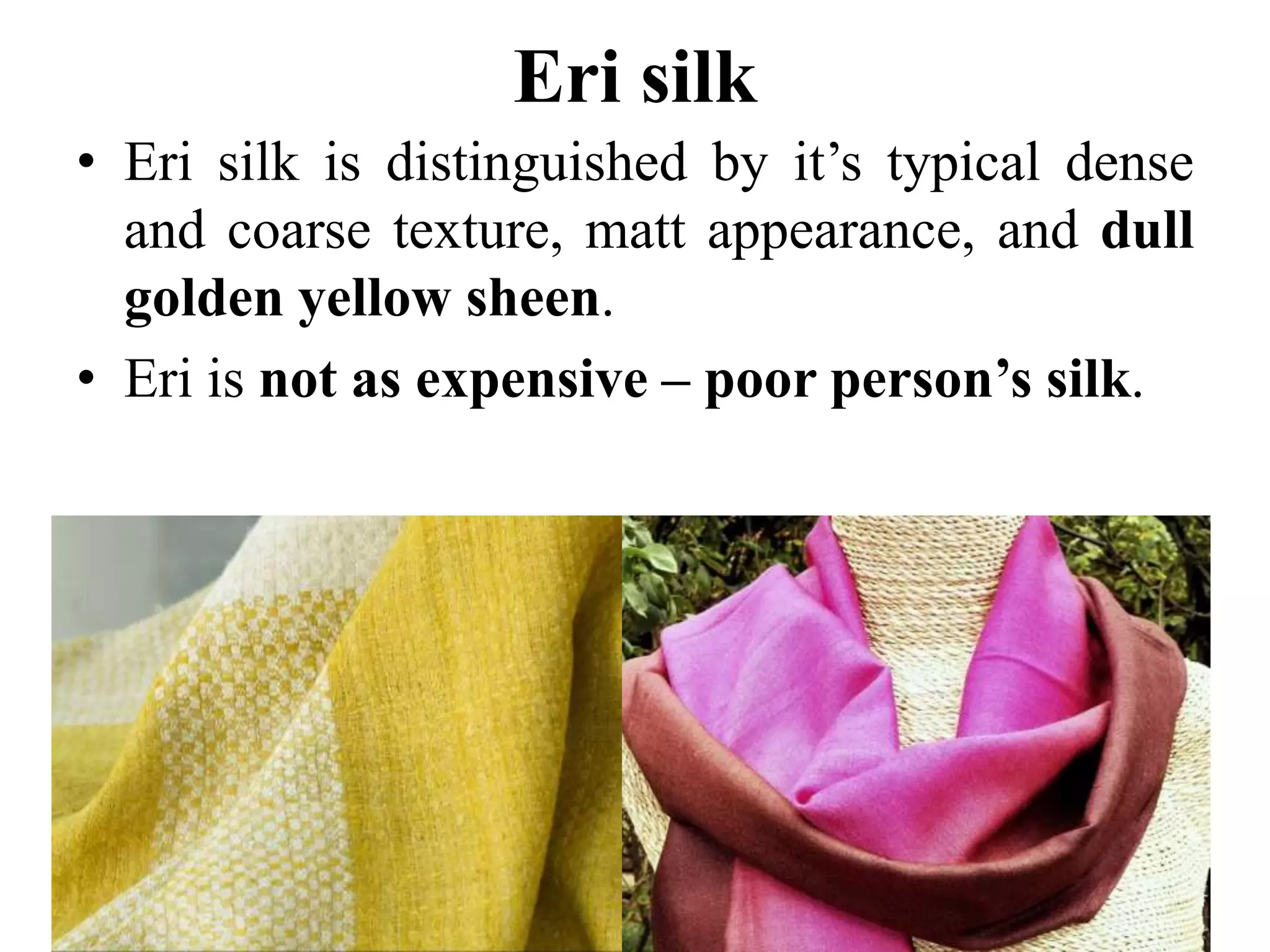 2 chapter types of silk and silkworm sps. | PPTX