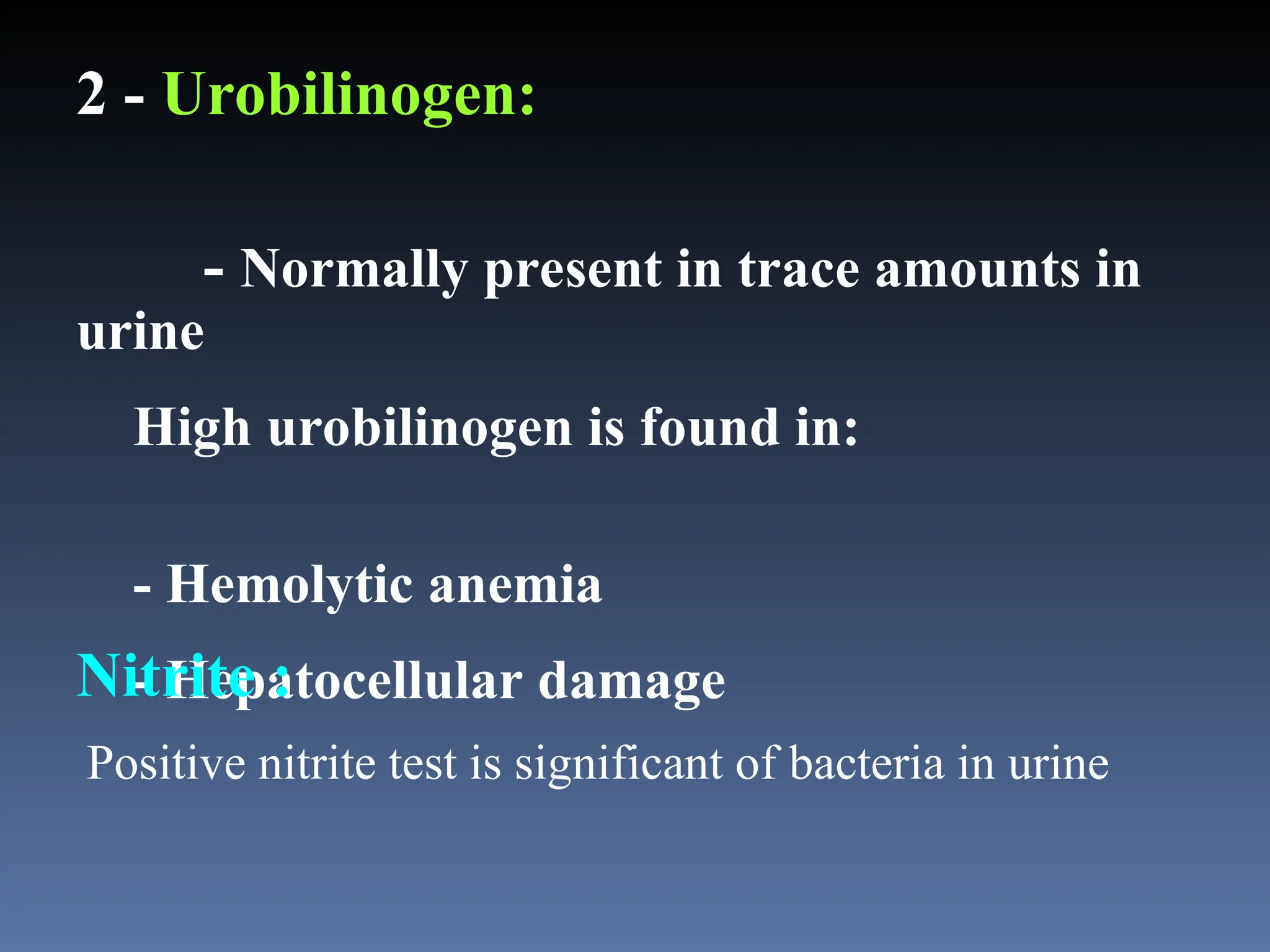 2- chemical, organic inorganic examination of urine.ppt
