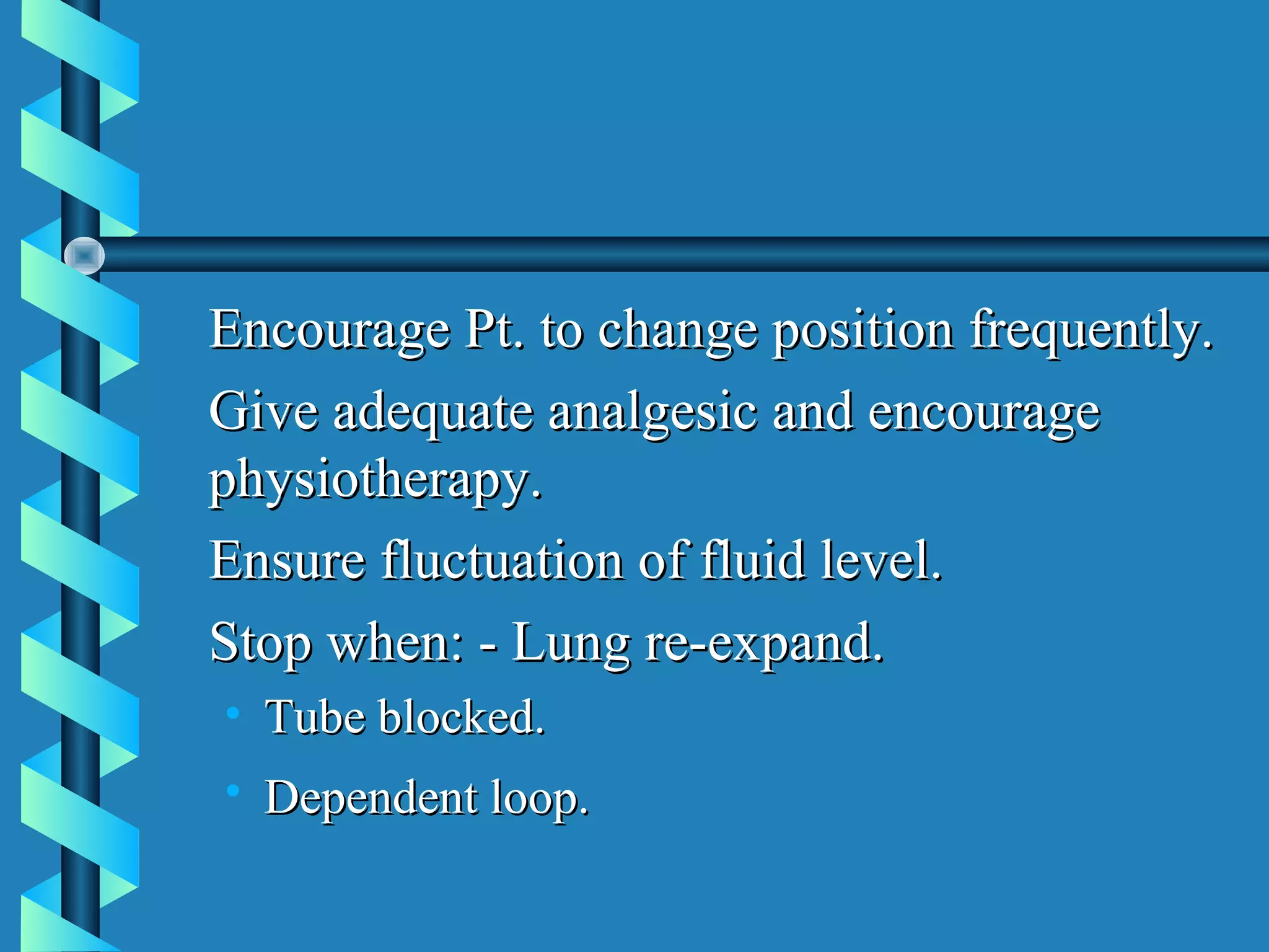 2. chest tube drainage | PPT