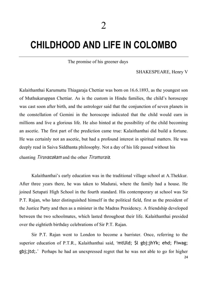 childhood and life in colombo | PDF | Hinduism | Religion & Spirituality