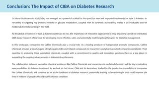 2-Chloro 5-Iodobenzoic Acid Scaffold in Type 2 Diabetes | PPTX