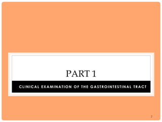 2-Clinical & presenting problem in GIT disease.pdf | Digestive Disorders | Diseases and Conditions